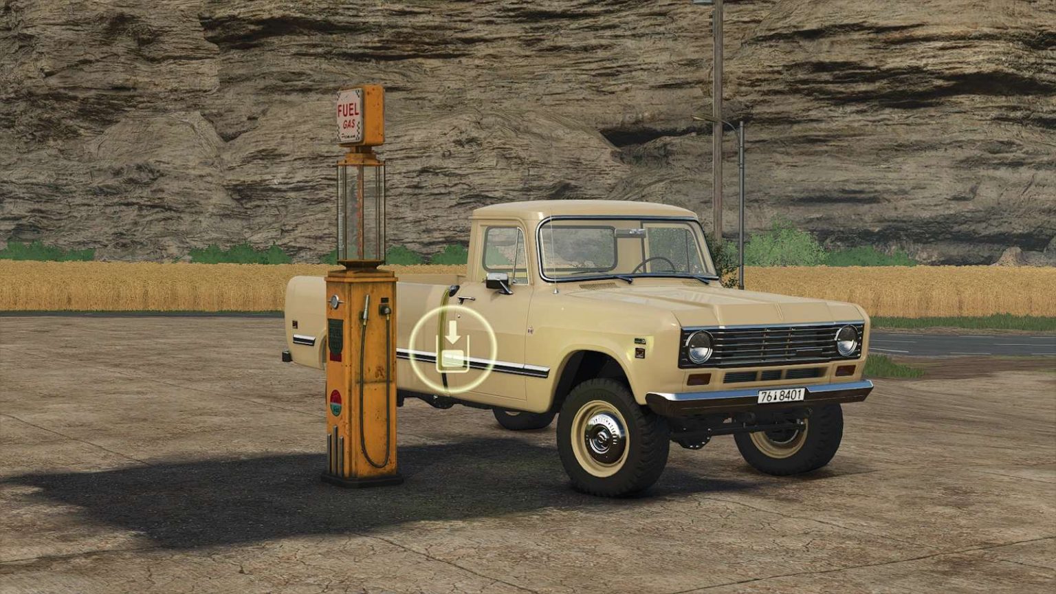 LS25 Old Gas Pump v1.0.0.0 Mod / LS25 Mods