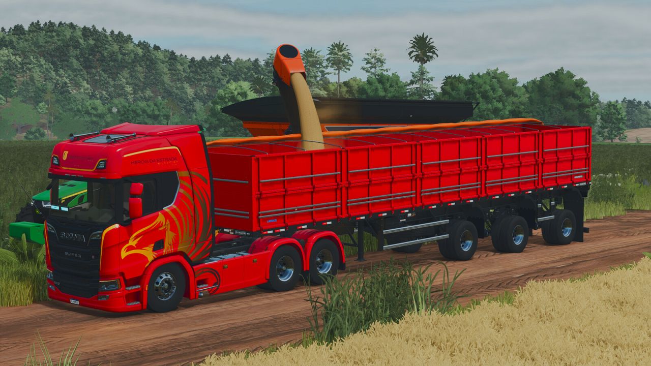 LS25 Randon Bulk Carrier Heavy V1.0.0.0 Mod / LS25 Mods