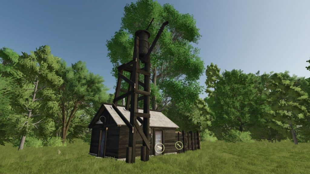 LS25 Wood chip and straw burner V1.0.0.0 Mod / LS25 Mods