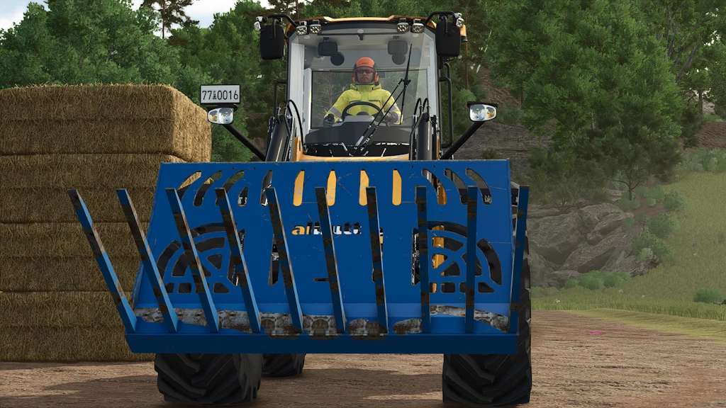 LS25 Albutt Silage Bucket Rust Edition v1.0.0.0 Mod / LS25 Mods