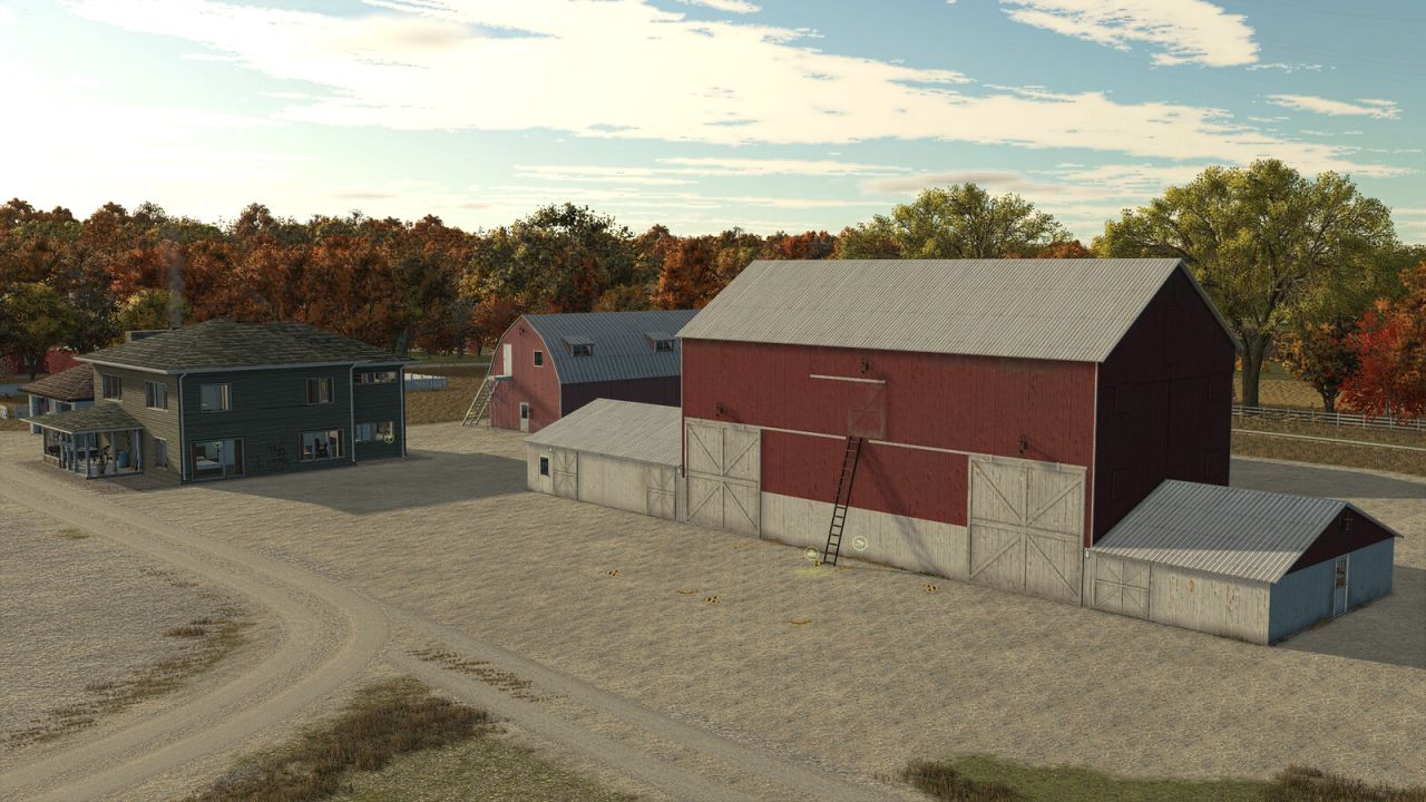 LS25 American Building Pack Pt2 V1.0.0.0 Mod / LS25 Mods