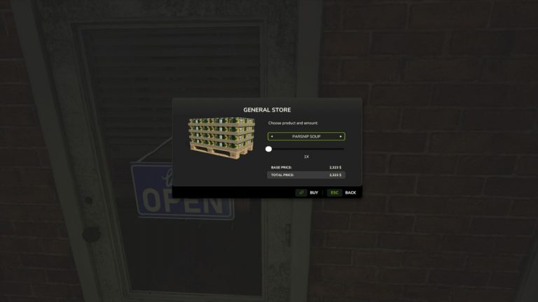 LS25 Grocery Store Warehouse V1.0.0.0 Mod / LS25 Mods