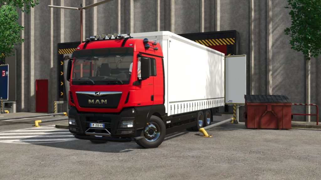 LS25 MAN TGX 26.640 Curtainsider V1.0.0.0 Mod / LS25 Mods