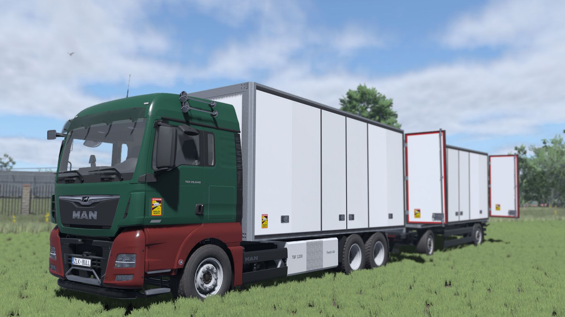 LS25 MAN TGX 26640 Box Pack V1.0.0.0 Mod / LS25 Mods