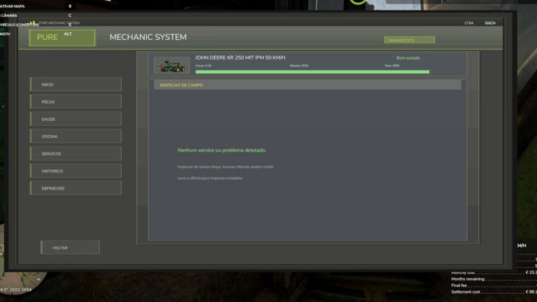 LS25 Pure Mechanic System v1.0.0.0 Mod / LS25 Mods