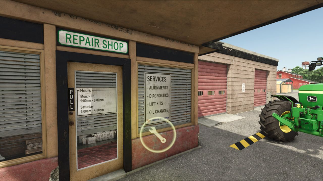 LS25 Repair Workshop V1.0.0.0 Mod / LS25 Mods
