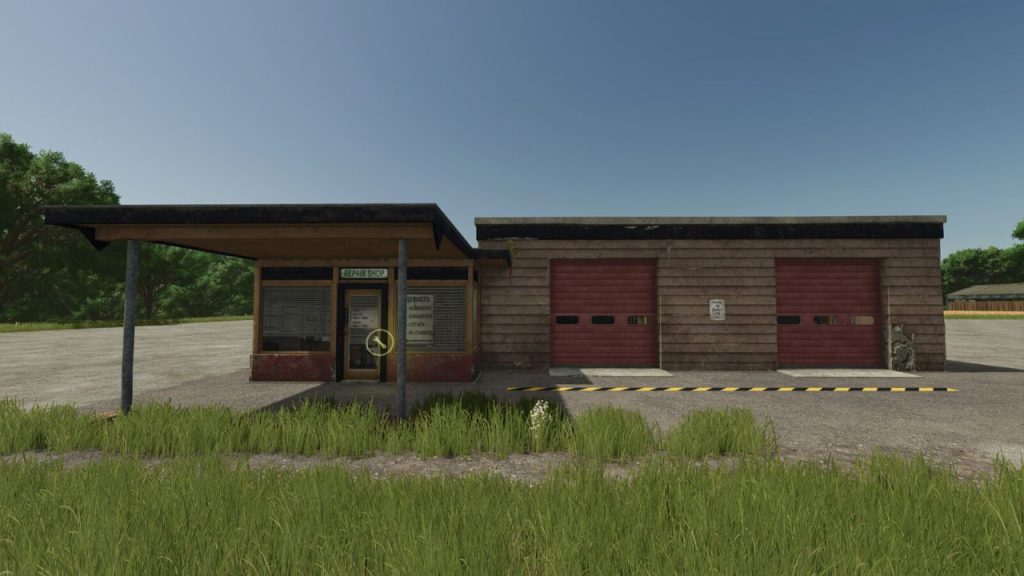 LS25 Repair Workshop V1.0.0.0 Mod / LS25 Mods