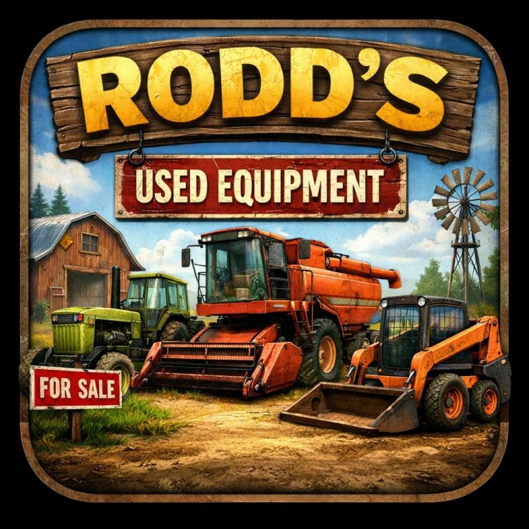 LS25 Rodd's Used Equipment v1.0.0.2 Mod / LS25 Mods