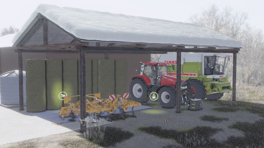LS25 Shed V1.0.0.0 Mod / LS25 Mods