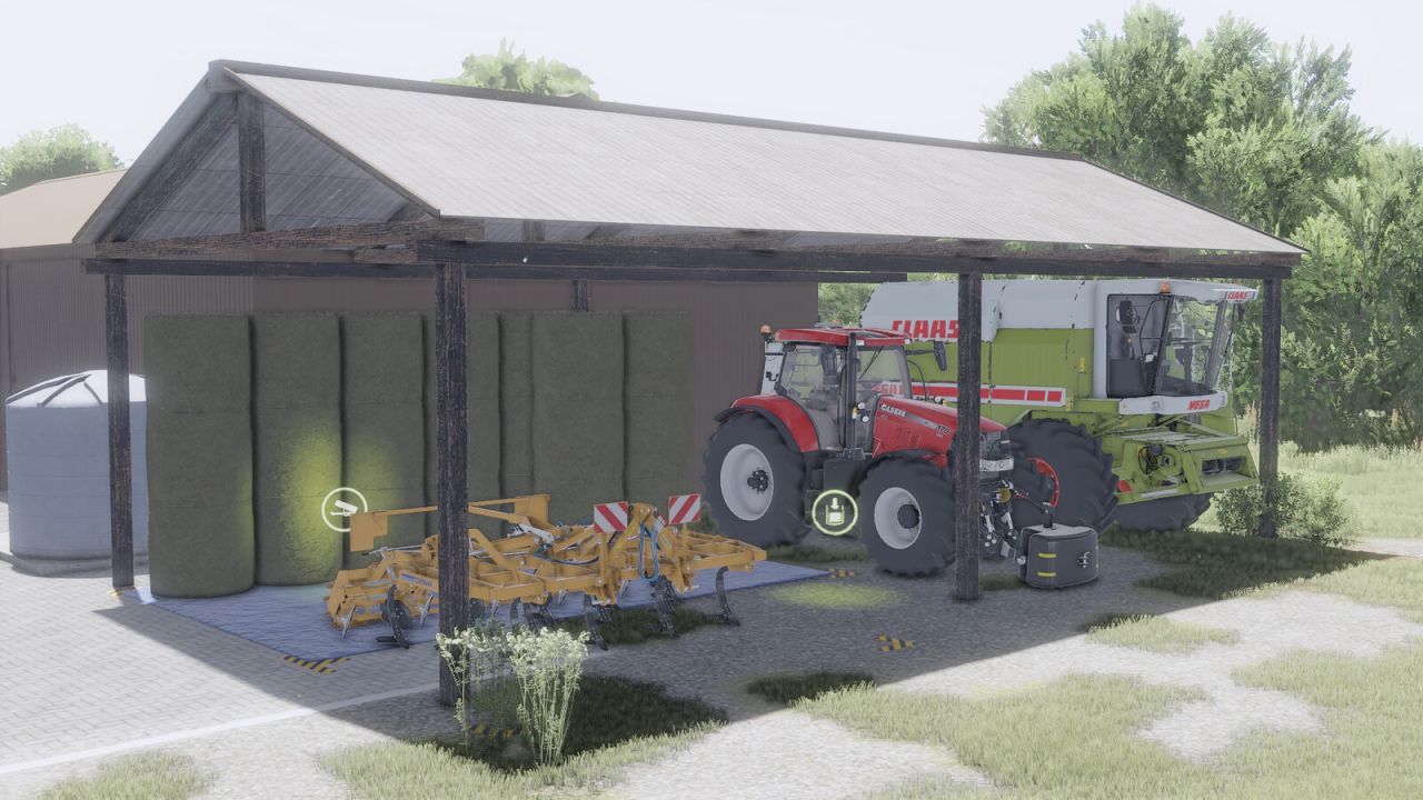 LS25 Shed V1.0.0.0 Mod / LS25 Mods