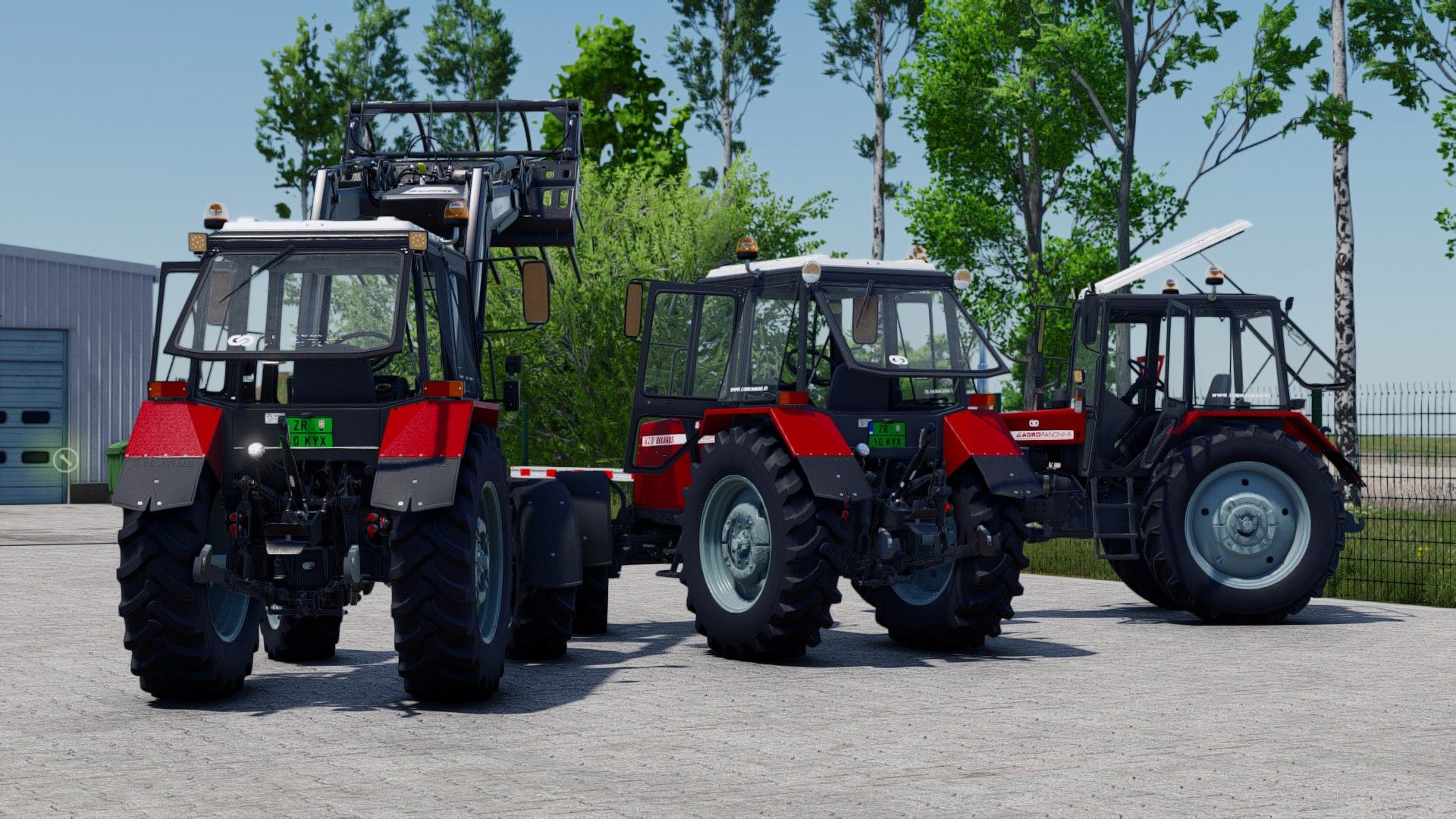 LS25 Belarus 820 Agropanonka V1.0.0.0 Mod / LS25 Mods