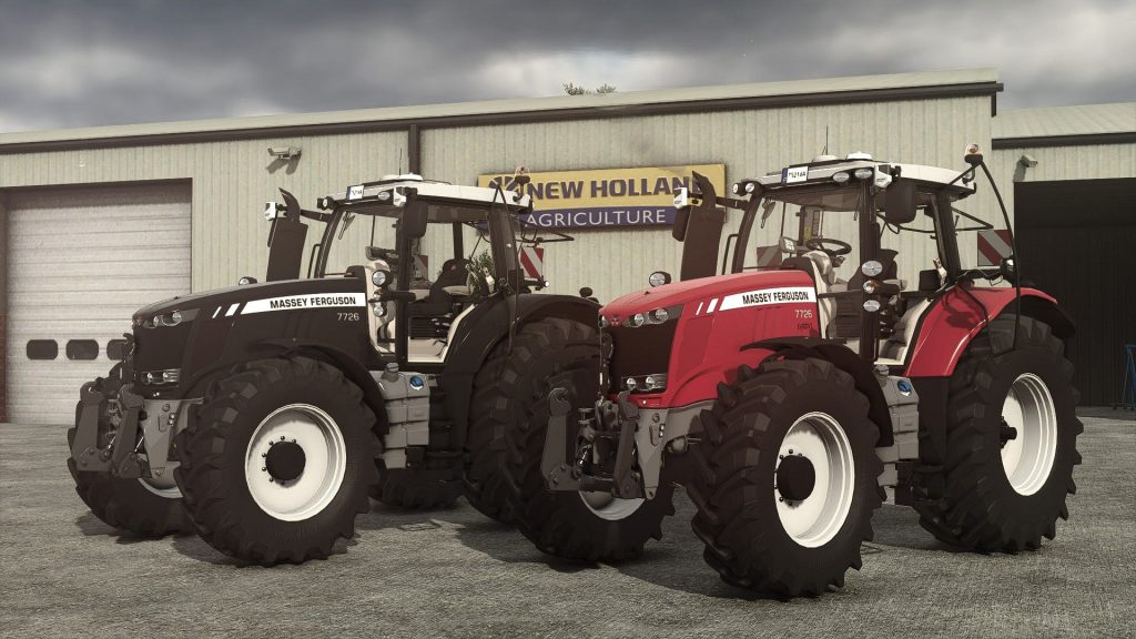 LS25 Massey Ferguson 7700 V1.0.0.5 Mod / LS25 Mods