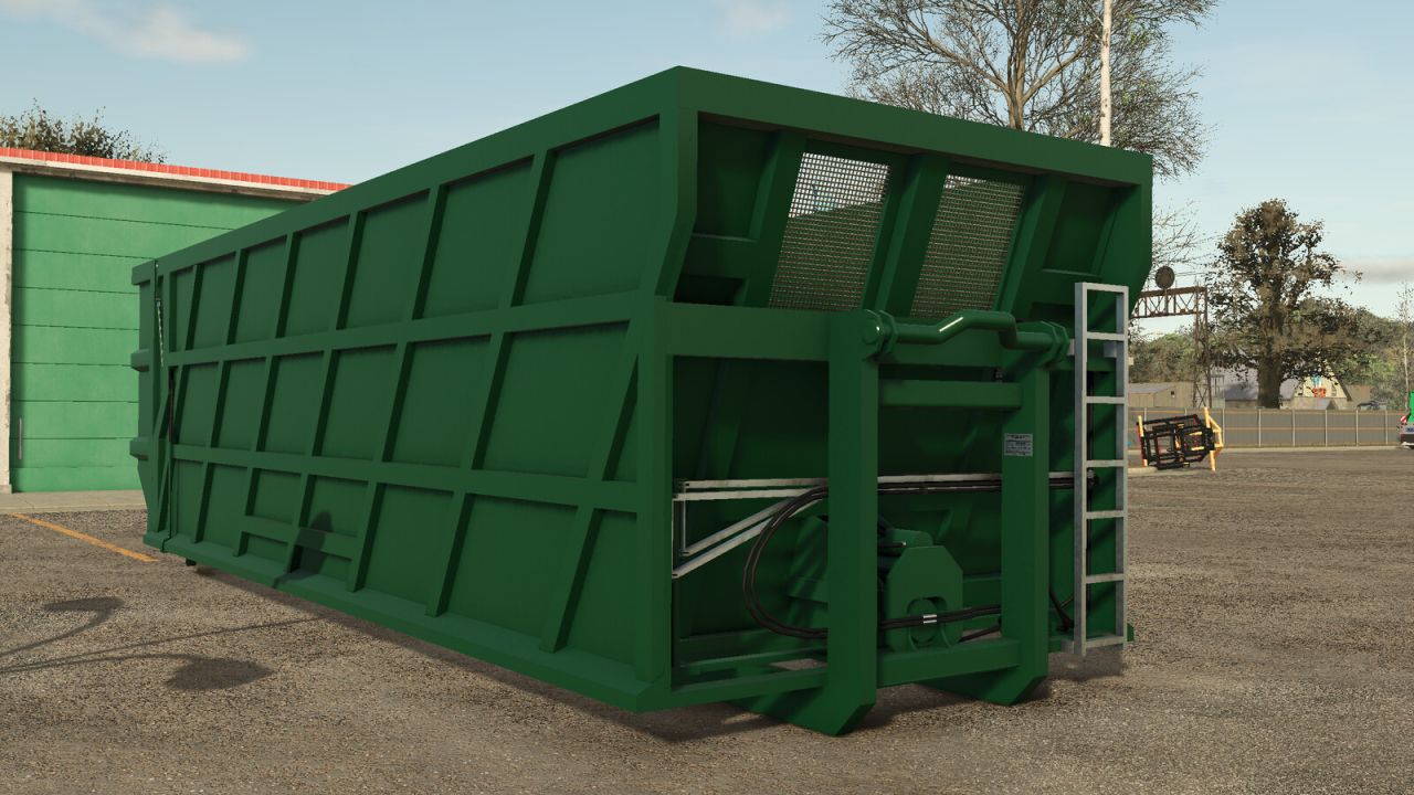 LS25 Push Off Container v1.0.0.0 Mod / LS25 Mods