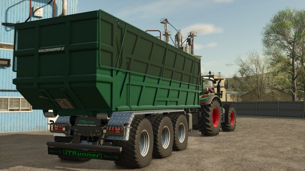LS25 Push Off Container v1.0.0.0 Mod / LS25 Mods