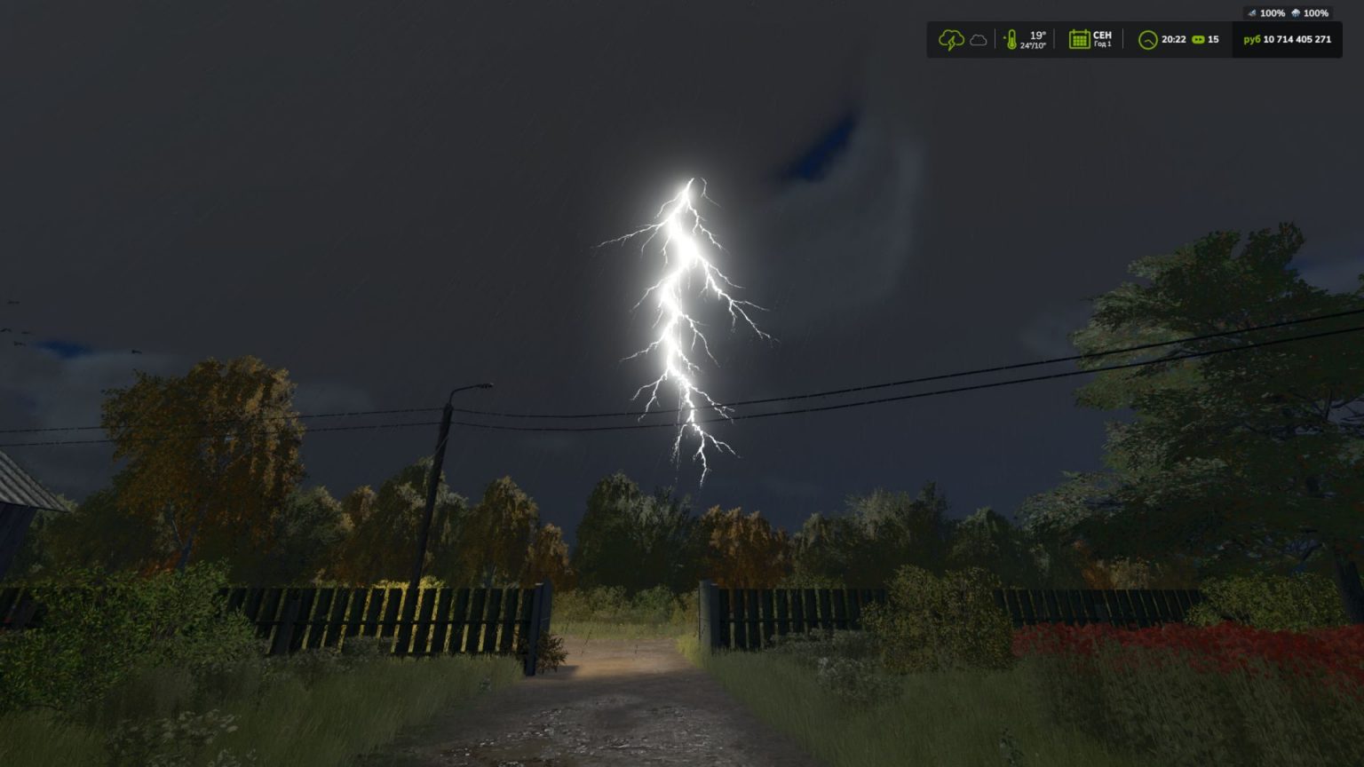 LS25 Thunderstorm V1.0.0.0 Mod / LS25 Mods