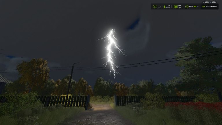 LS25 Thunderstorm V1.0.0.0 Mod / LS25 Mods