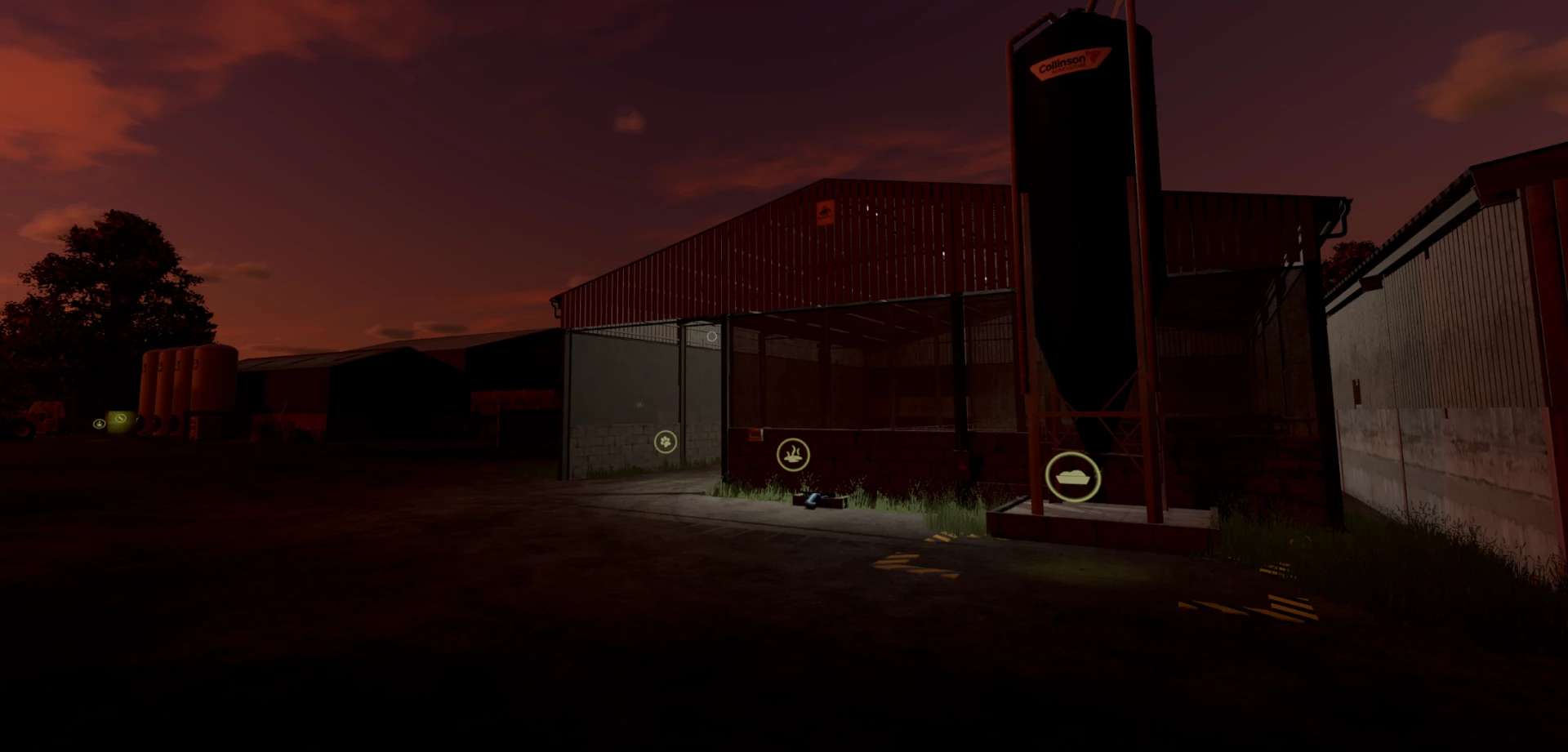 LS25 UK 4 Bay Pig Shed v1.0.0.0 Mod / LS25 Mods