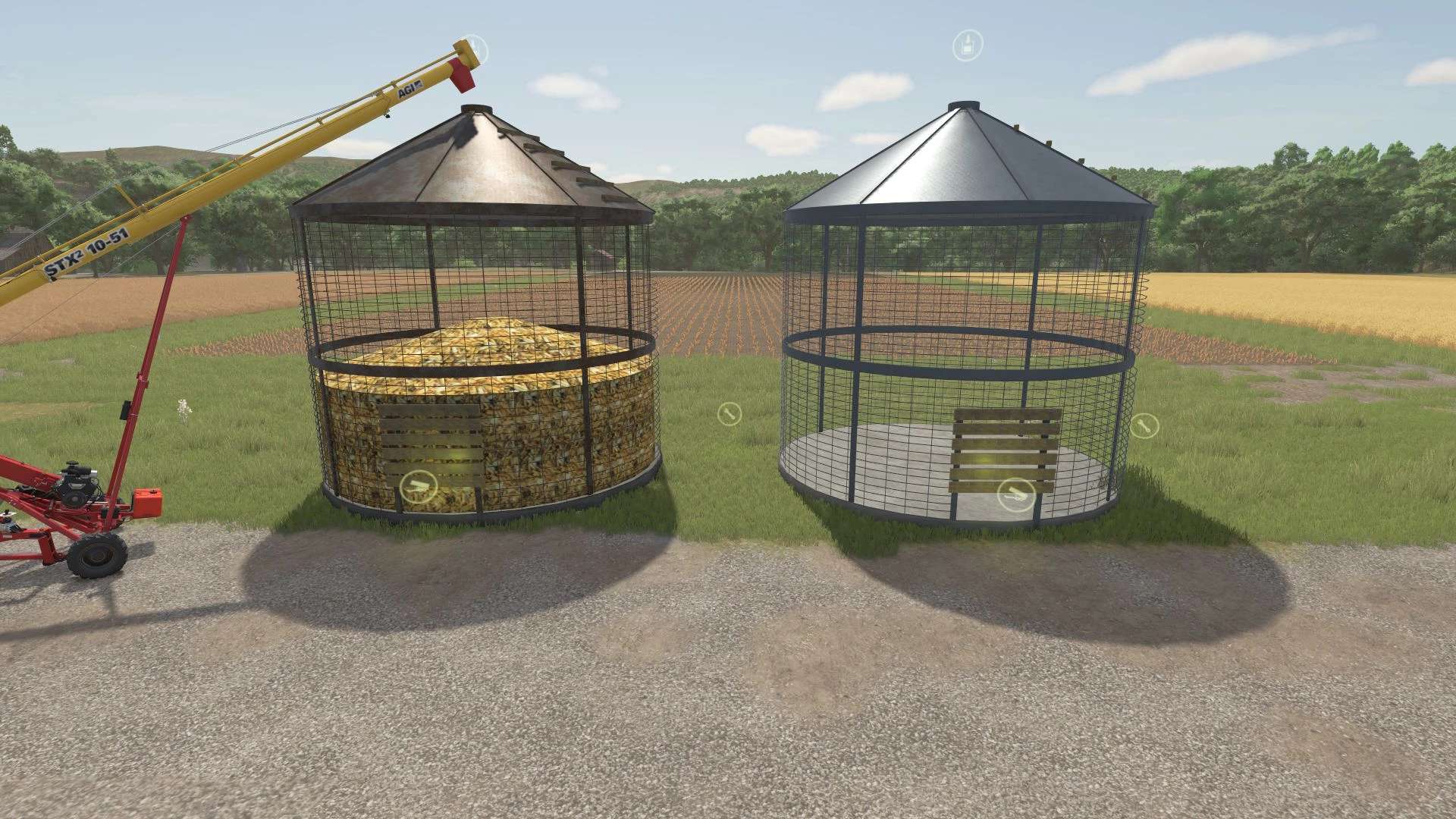 LS25 Wire Corn Crib Dryer v1.0.0.0 Mod / LS25 Mods