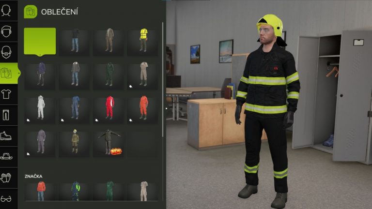 LS25 Czech fire suit V1.0.0.0 Mod / LS25 Mods